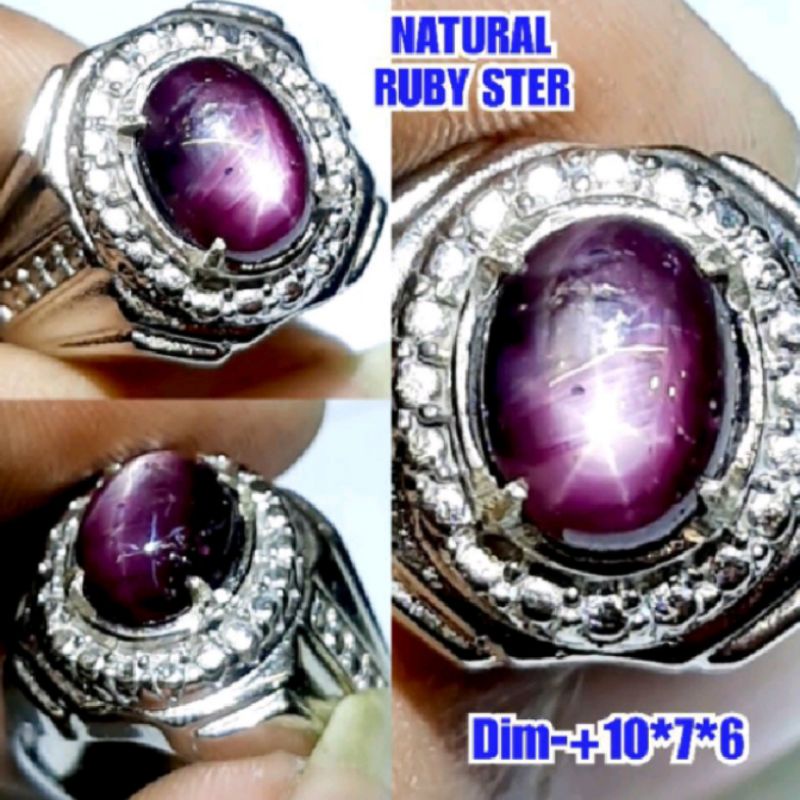 Jual Batu Permata Ruby Daging star | Shopee Indonesia