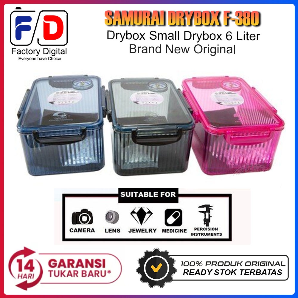 Jual Samurai Dry Box F-380 F380 Dry Box 6 Liter - Dry Box Small ...