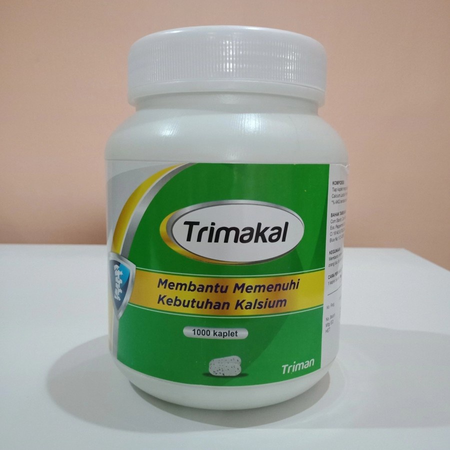 Jual Trimakal Calcium Lactate Kalsium Laktat botol | Shopee Indonesia