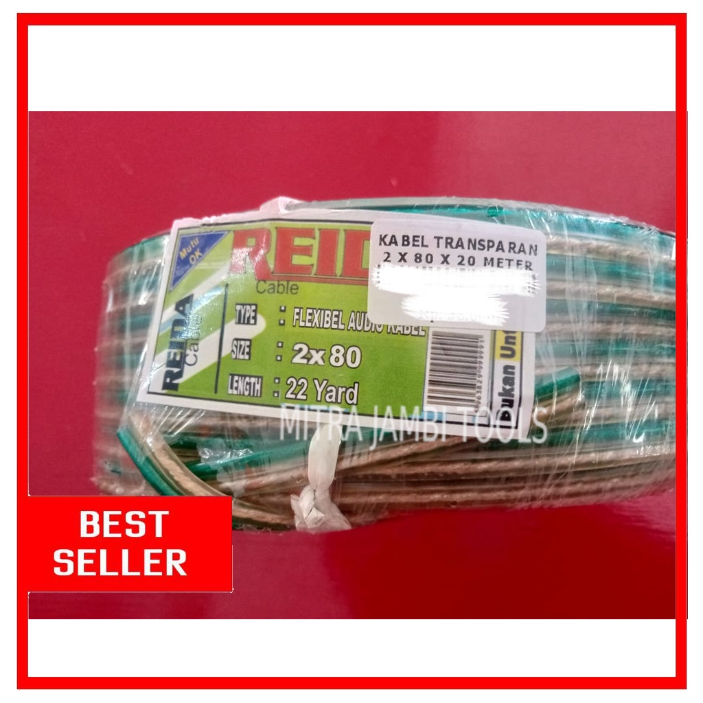 Jual KABEL TRANSPARAN 2 X 80 X 18 METER | Shopee Indonesia
