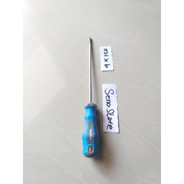 Jual MULTIPRO Obeng TPR gagang karet 4 x 150 mm minus atau plus ...