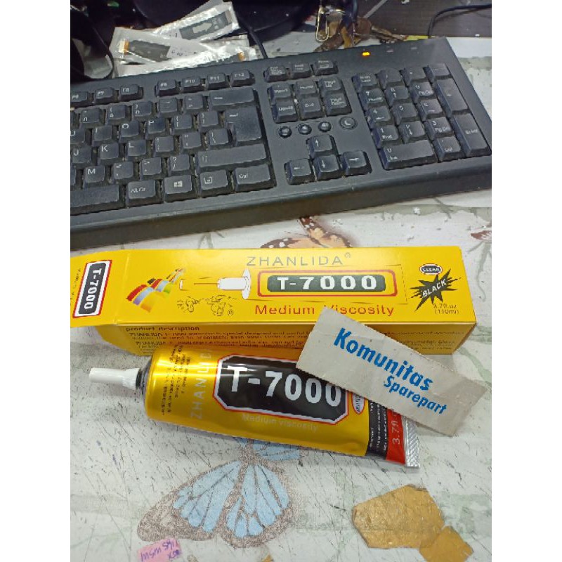 Jual LEM T7000 110 ML HITAM | Shopee Indonesia