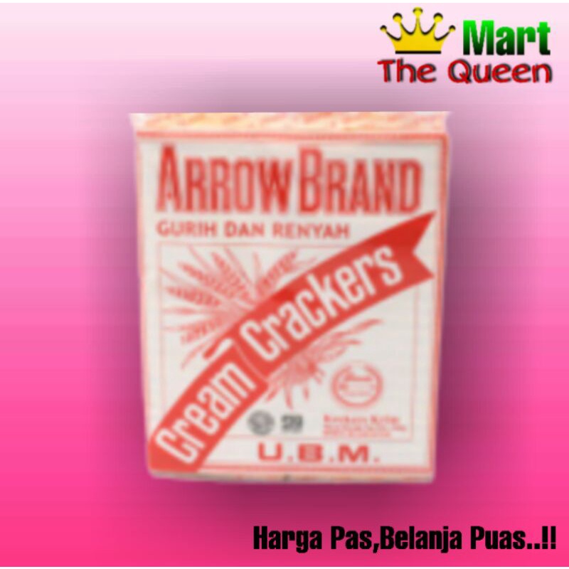 Jual Arrow Brand Biskuit Square Puff/Cream Crakers 360gr | Shopee Indonesia