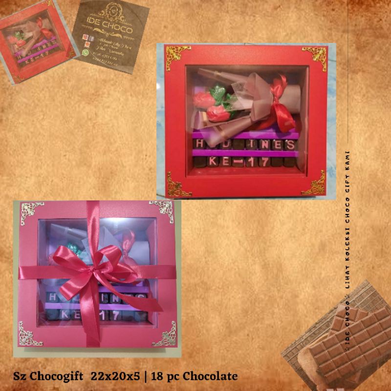 Jual Coklat Cokelat Gift Hadiah Souvenir Kado Pacar Hadiah Ulang Tahun ...