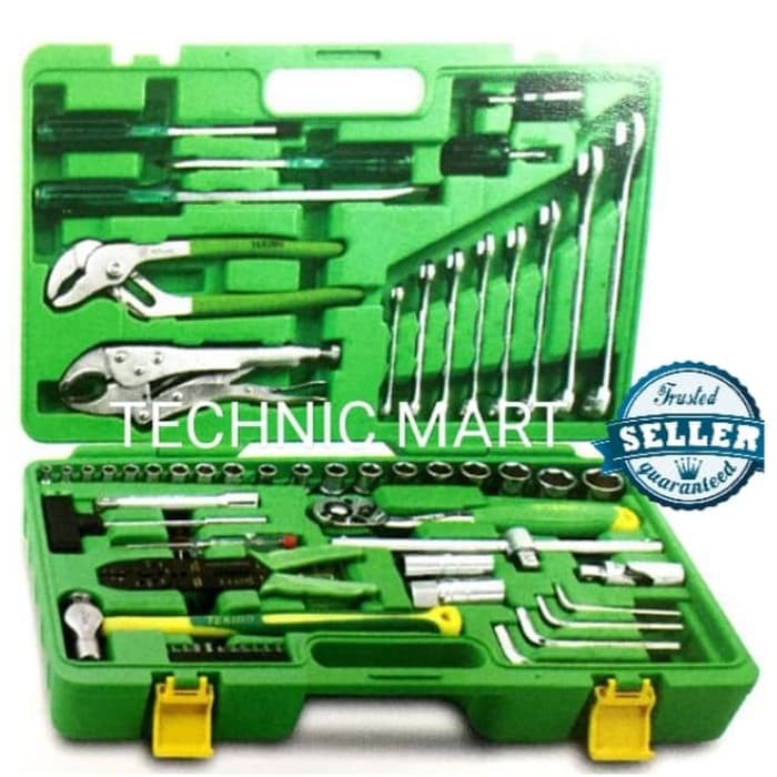 Jual Tekiro Tool Set Mechanic 100 pcs Murah | Shopee Indonesia