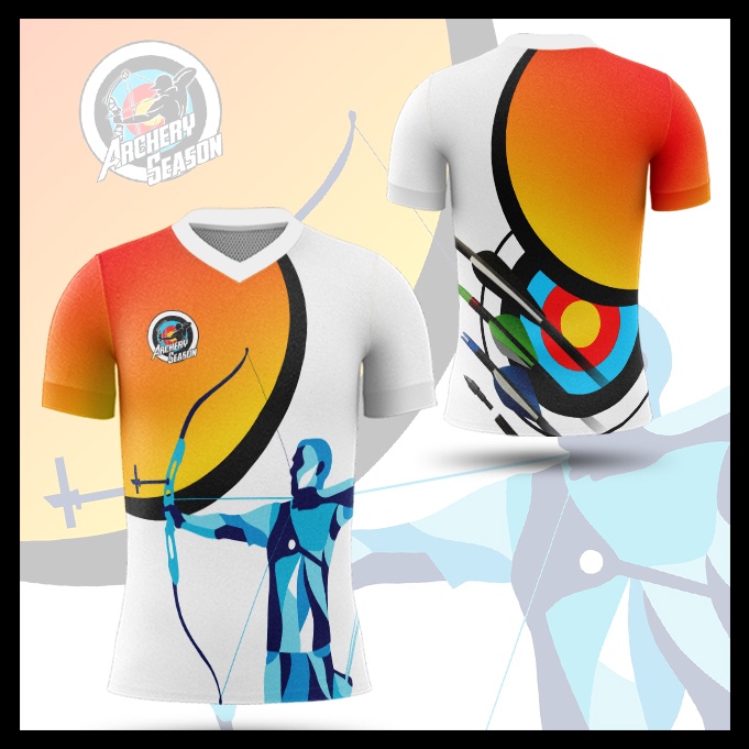 Jual Baju Kaos Jersey Olahraga Pria Panahan Archery Custom Full ...