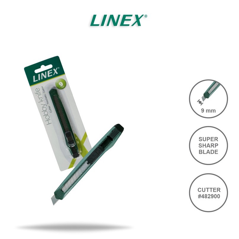 Jual Linex Cutter Kecil Alat Pemotong Kertas | Shopee Indonesia