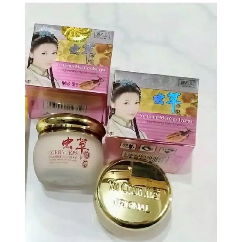 Jual [CM]Yu Chun Mei CordyCeps Lightening Day&Night Cream 30g | Shopee ...