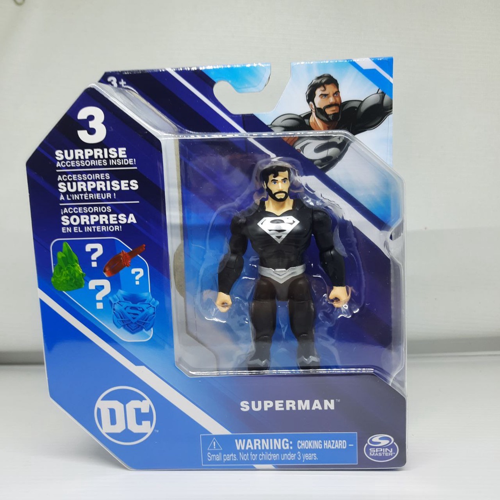 Jual DC FIGURE BATMAN SUPERMAN 4 INCH (10cm) SURPIRSE TOYS ORIGINAL ...