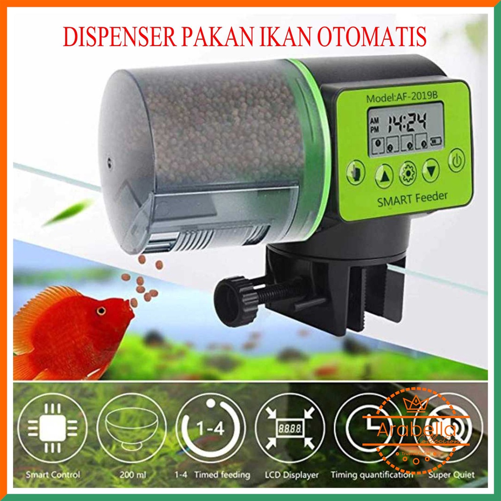 Jual Alat Pemberi Makan Ikan Otomatis Akuarium Pakan Ikan Automatic ...