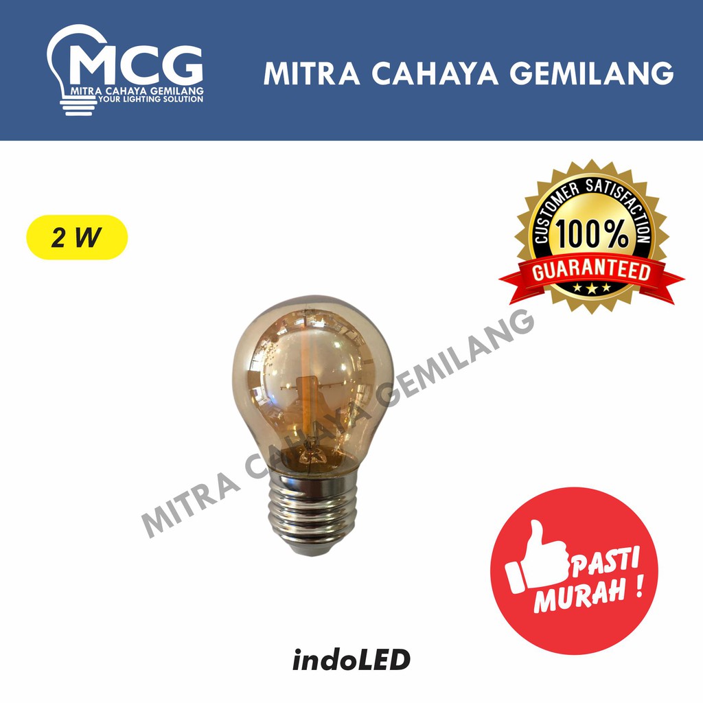 Jual LAMPU LED EDISON FILAMEN G45 4W | Shopee Indonesia