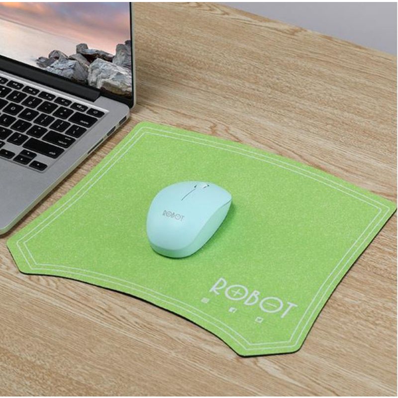 Jual Mousepad ROBOT Original Anti Slip RP01 Gaming Polos Hitam Rubber ...