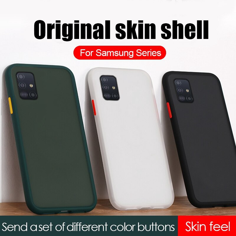 Jual Case Samsung M30S M21 NOTE 10 LITE CASE TRANSLUCENT MATTE AERO ...
