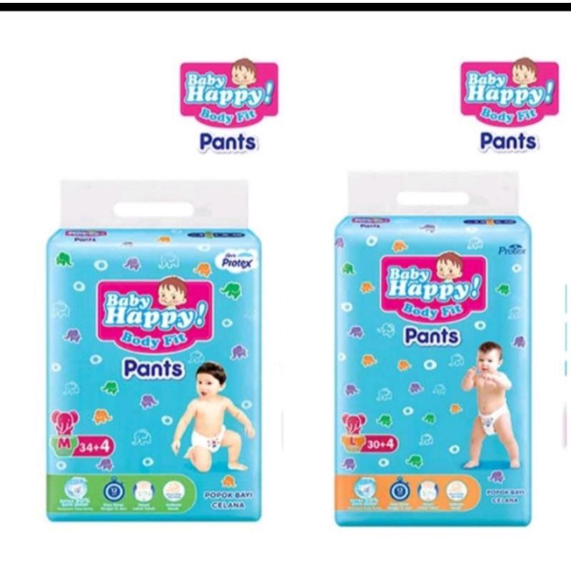 Jual baby happy m/L/xl kemasan baru | Shopee Indonesia