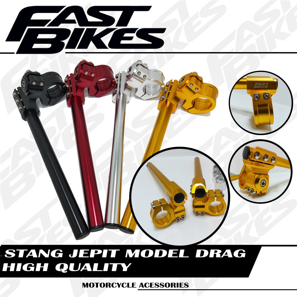 Jual STANG JEPIT DRAG 45 DERAJAT MODEL STIR KTC FULL CNC CLIP ON FB ...