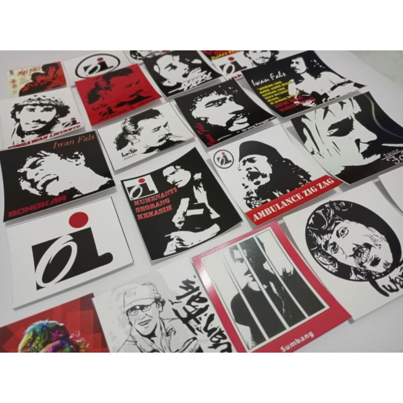Jual Stiker Iwan Fals 2024 Vinyl Sticker orang indonesia Oi Untuk Mobil ...