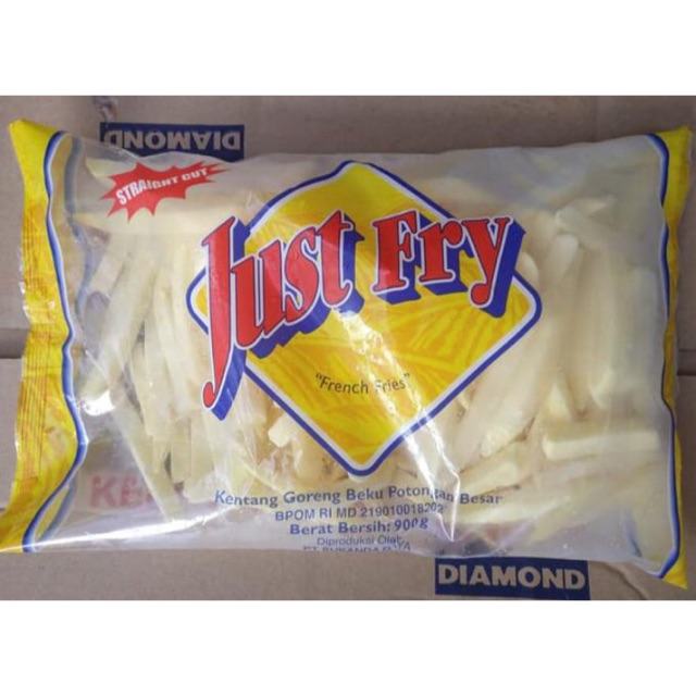 Jual french fries just fry 900 gr | Shopee Indonesia