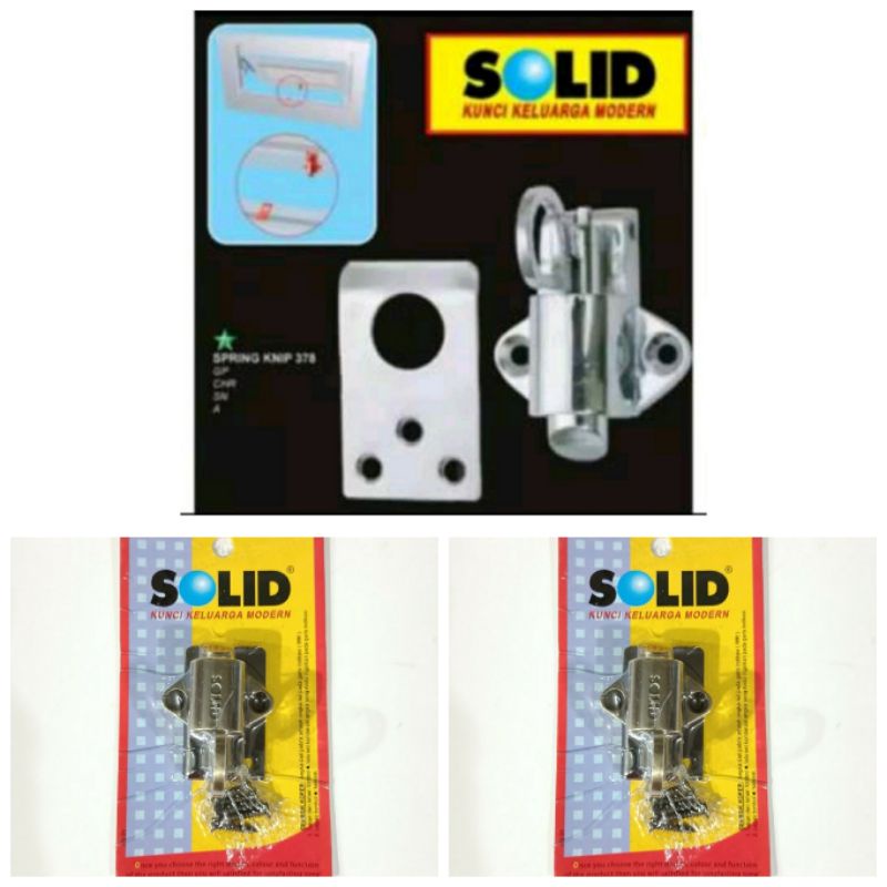 Jual Spring Knip Solid Bulat/378/ Kunci Jendela Solid/Slot jendela ...