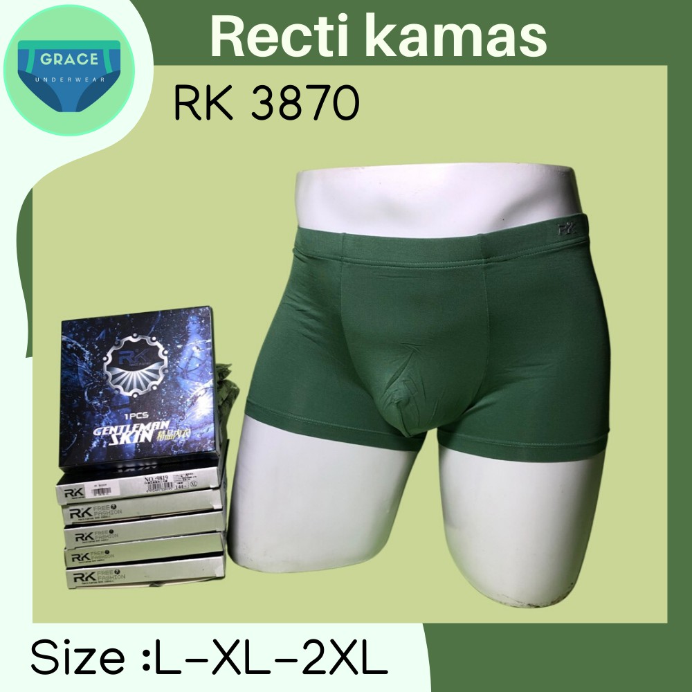Jual Celana Boxer Pria Recti Kamas RK 3870 ISI-2 PCS | Shopee Indonesia