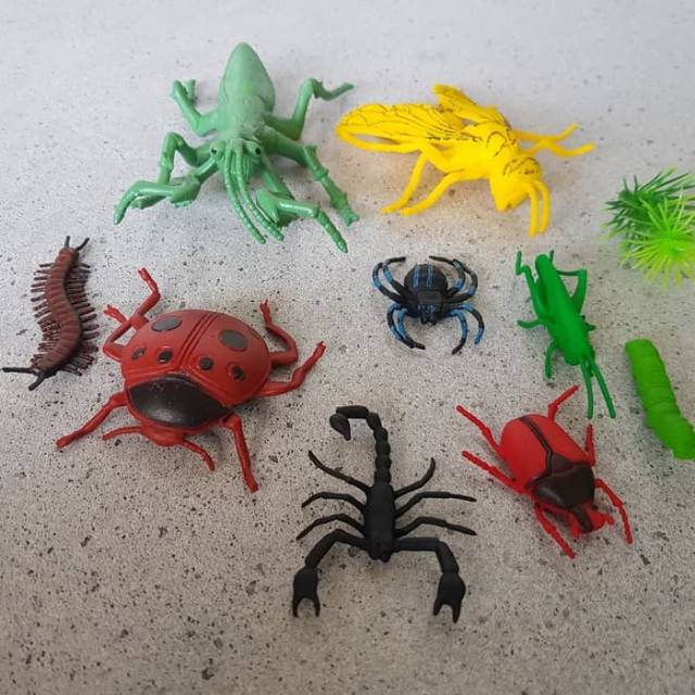 Jual Mainan Purwarupa Hewan Serangga - Mainan Edukasi Anak - Mainan ...