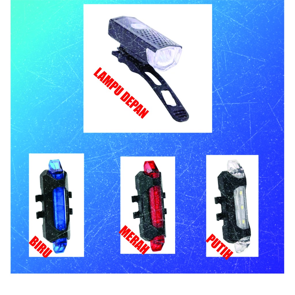 Jual LAMPU SEPEDA MTB SEPEDA GUNUNG LAMPU LED | Shopee Indonesia