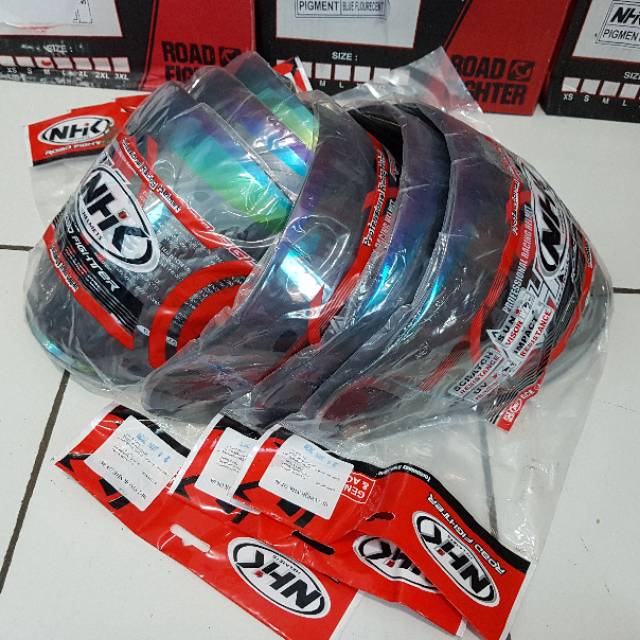 Jual VISOR NHK R6 RAINBOW ORIGINAL | Shopee Indonesia