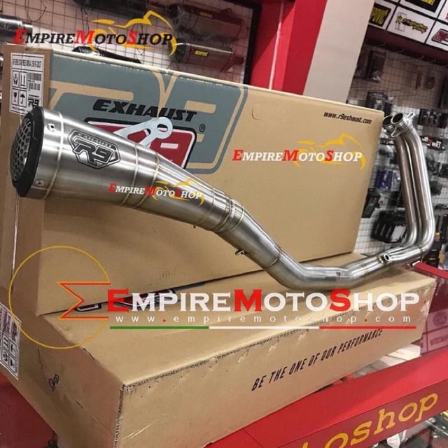 Jual Knalpot R9 GP Yamaha R25 Fullsystem Stainless GPX | Shopee Indonesia