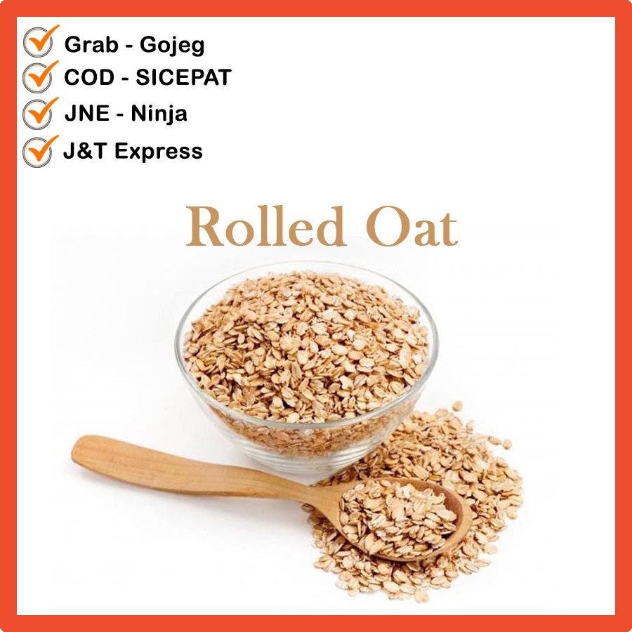 Jual Rolled Oat / Gandum Utuh / Gandum Kasar 1KG | Shopee Indonesia