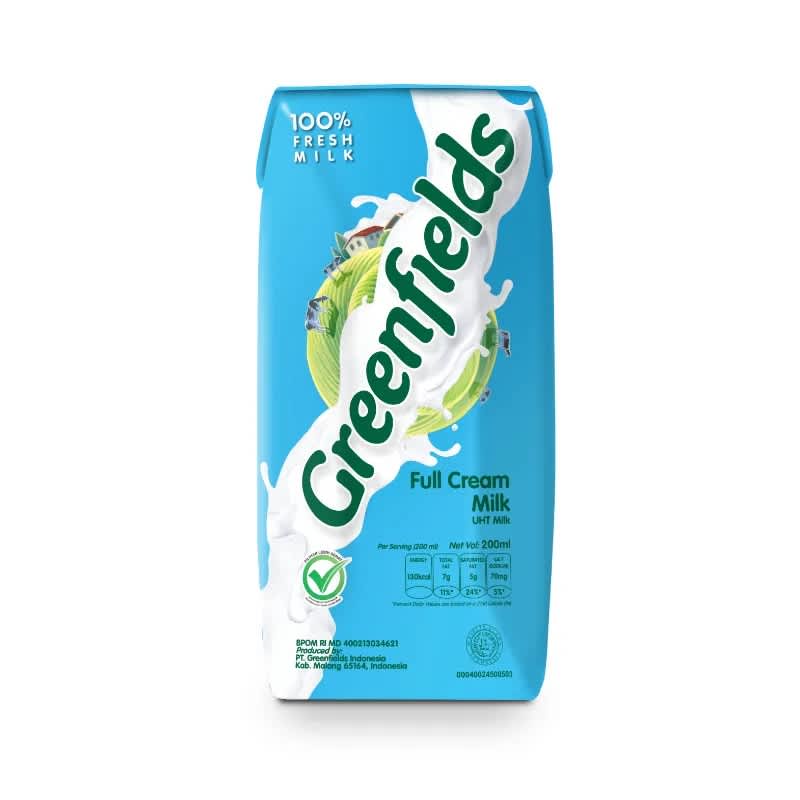 Jual Greenfields Uht All Variant / Full Cream / Chocomalt / Strawberry ...