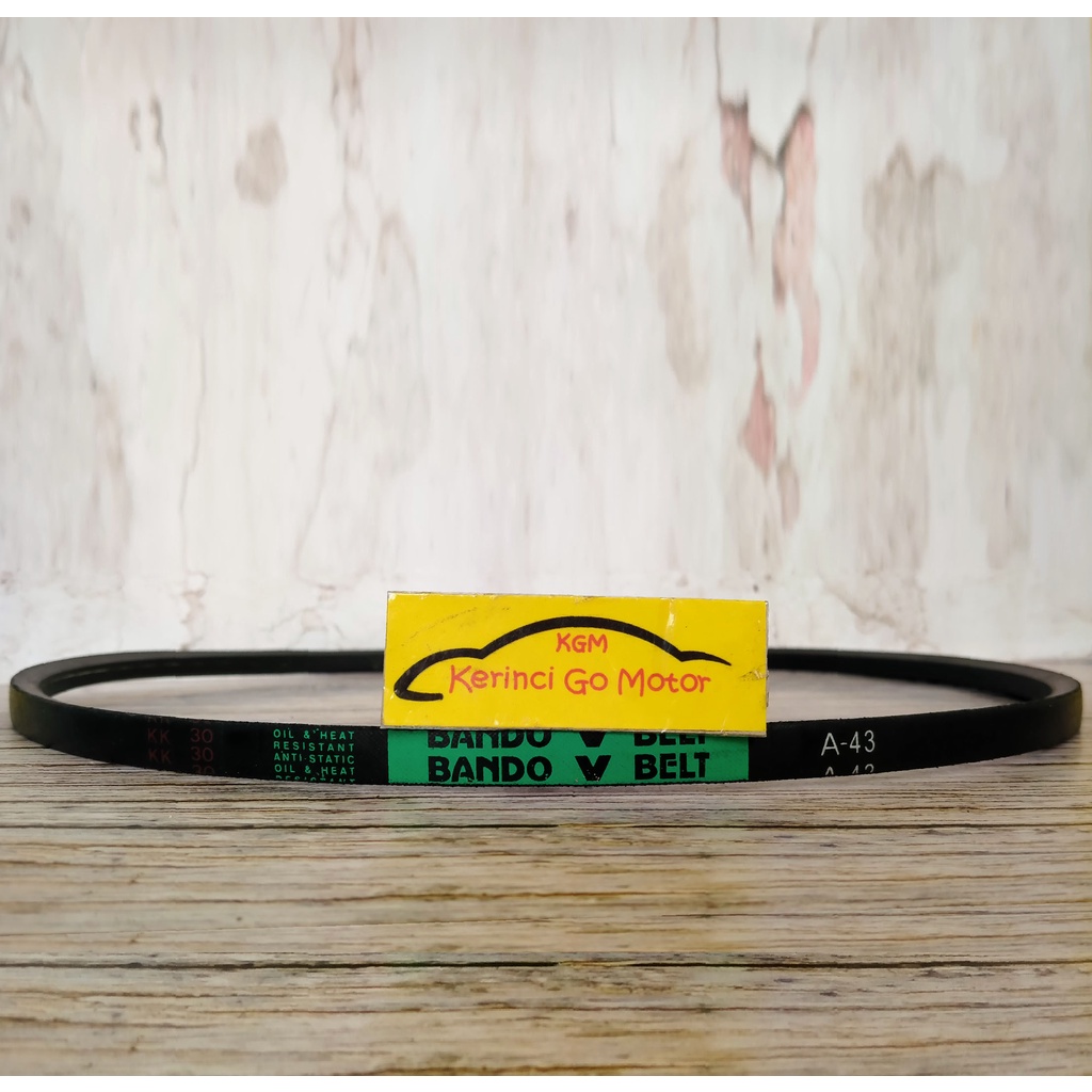 Jual Bando Van Belt A-43 V Belt Tali Kipas A43 Fan Belt Vanbelt Polos ...