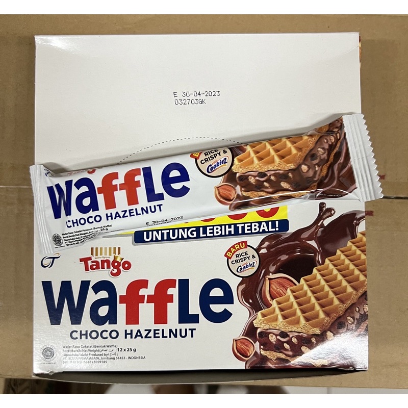Jual Tango Waffle Choco Hazelnut 12x25gr | Shopee Indonesia