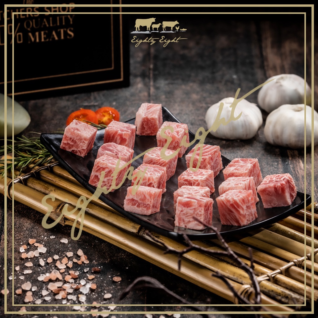 Jual DAGING SAPI / BEEF CUBE / AUSTRALIA WAGYU MELTIQUE BEEF CUBE ...