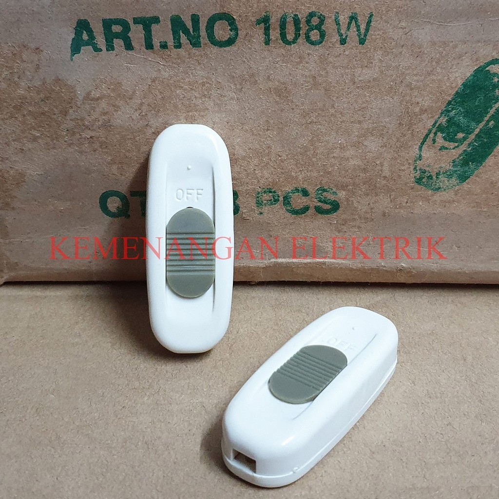 Jual SAKLAR GANTUNG GESER 3A 250V / SAKELAR TENGAH | Shopee Indonesia