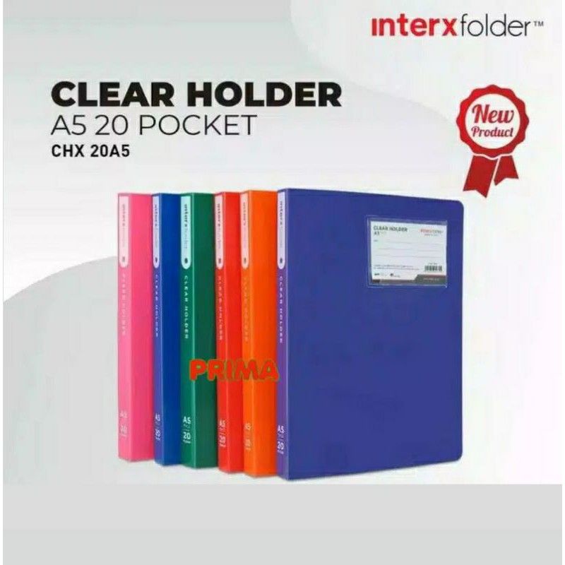 Jual CLEAR HOLDER / DOCUMENT KEEPER / DISPLAY BOOK A5 INTER X FOLDER ...