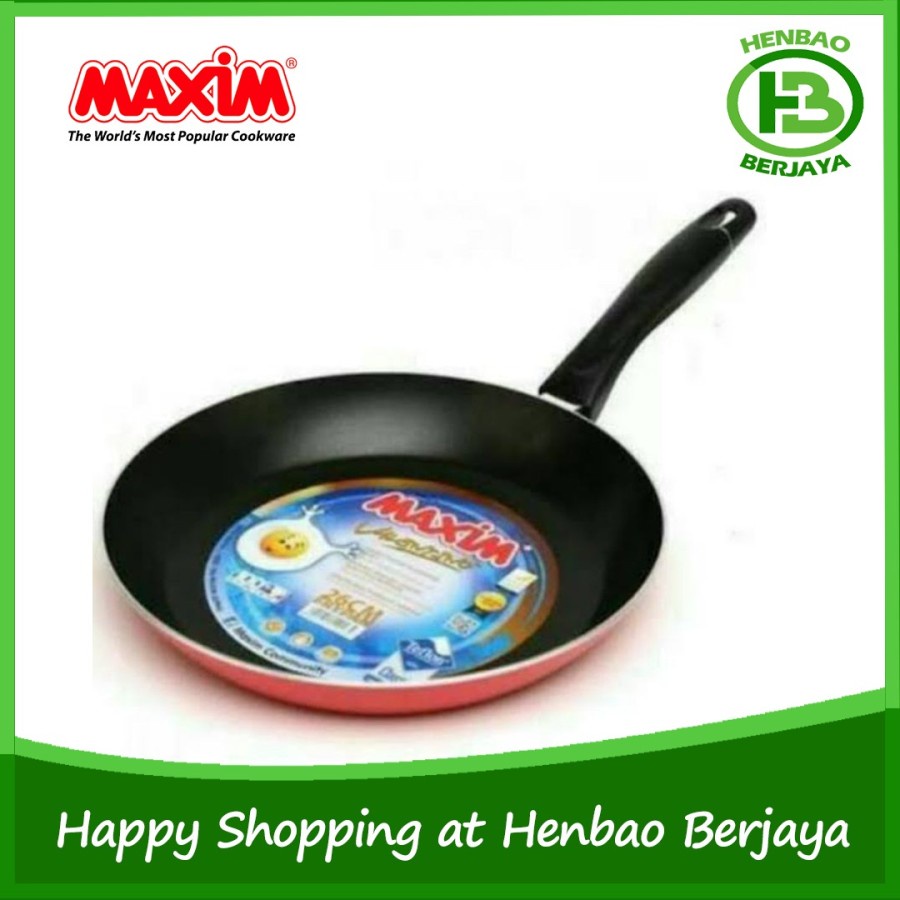 Jual Maxim Valentino Frypan Teflon 18cm VAL18FP Wajan Penggorengan ...