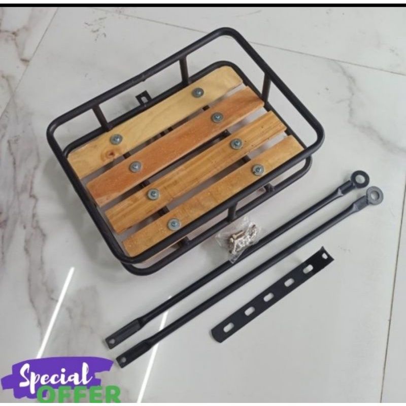 Jual Keranjang kranjang sepeda front rack universal MTB/FIXIE/rederal ...