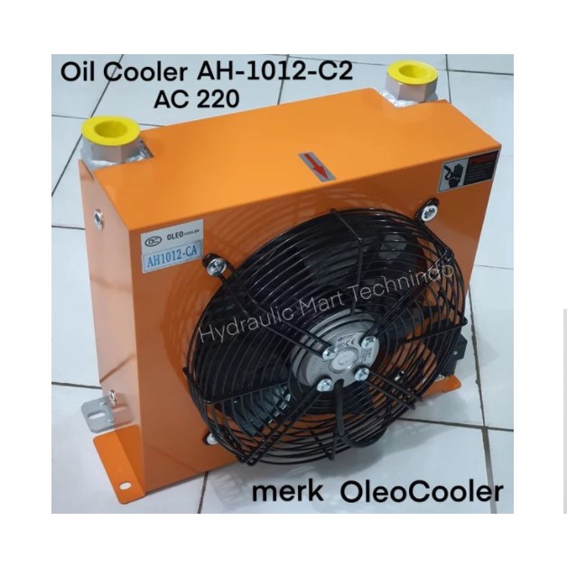 Jual Oil Cooler Fan hydraulic 100 LPM - AC220Volt - AH-1012-C2 brand OLEOCOOLER | Shopee Indonesia