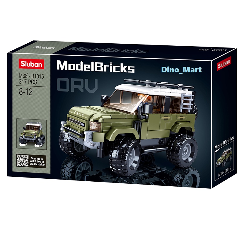 Jual Sluban Model Bricks Mobil Offroad - ORV SUV M38-B1015 | Shopee ...