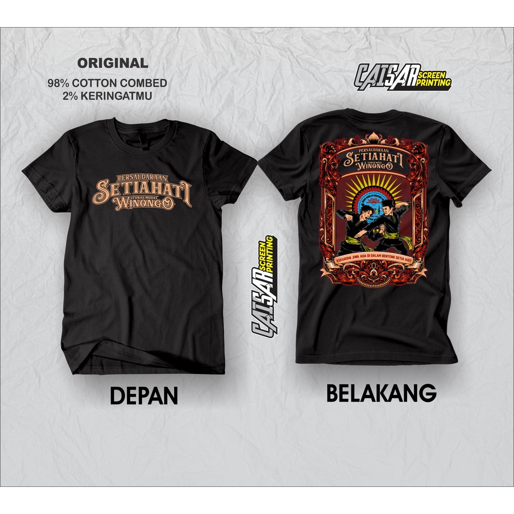 Jual Kaos PSHW Persaudaraan Setia Hati Winongo Kaos Winongo Kaos SH ...