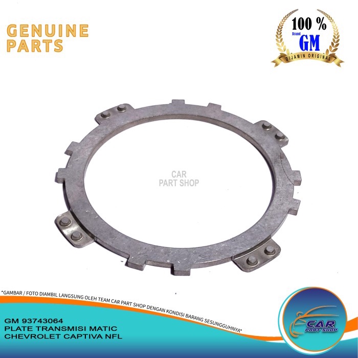 Jual PLATE PLAT TRANSMISI MATIC CHEVROLET CAPTIVA NFL ORI GM | Shopee ...