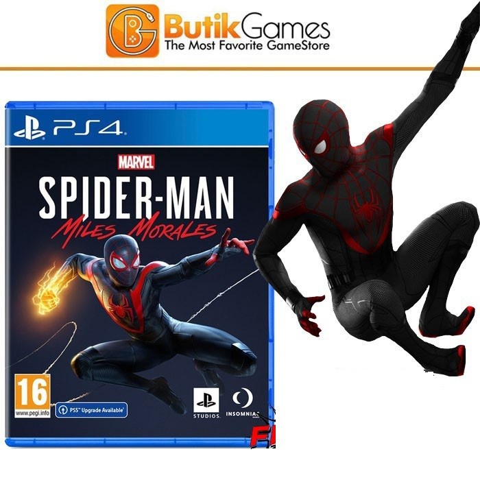 Jual Spiderman Miles Morales Spider-Man Spider Man Marvels Marvel Ps4 ...