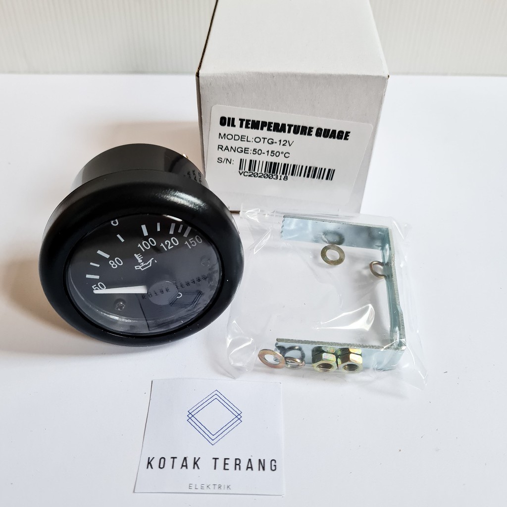 Jual Gauge Suhu Oli Oil Temperature Gauge 12V OTG-12V VDO Meter ...