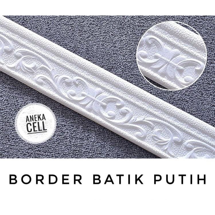 Jual [ NEW ] Wall Border List Foam 3D 8mm Wallpaper Tebal List Dinding ...