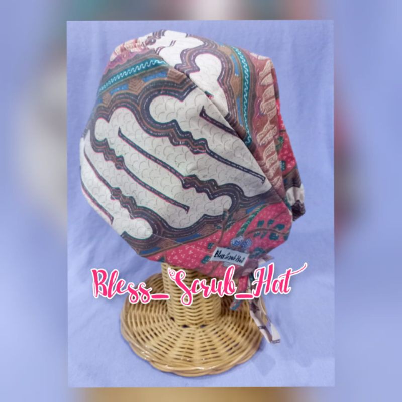 Jual Topi Bedah / Nurse Cap/ Sugical cap/ Topi Motif/batik | Shopee ...