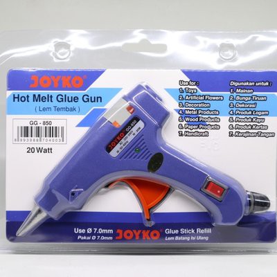 Jual Alat Lem Tembak / Glue Gun Kecil 20Watt - Joyko GG-850 MURAH ...
