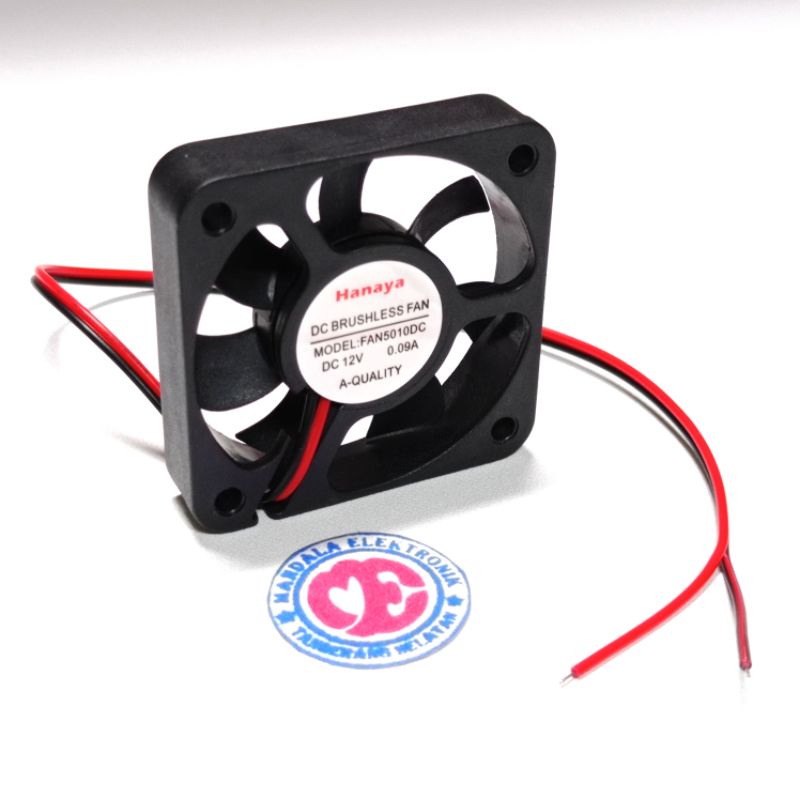Jual Fan Dc 5cm 12v - Kipas Dc 12v 5x5 | Shopee Indonesia