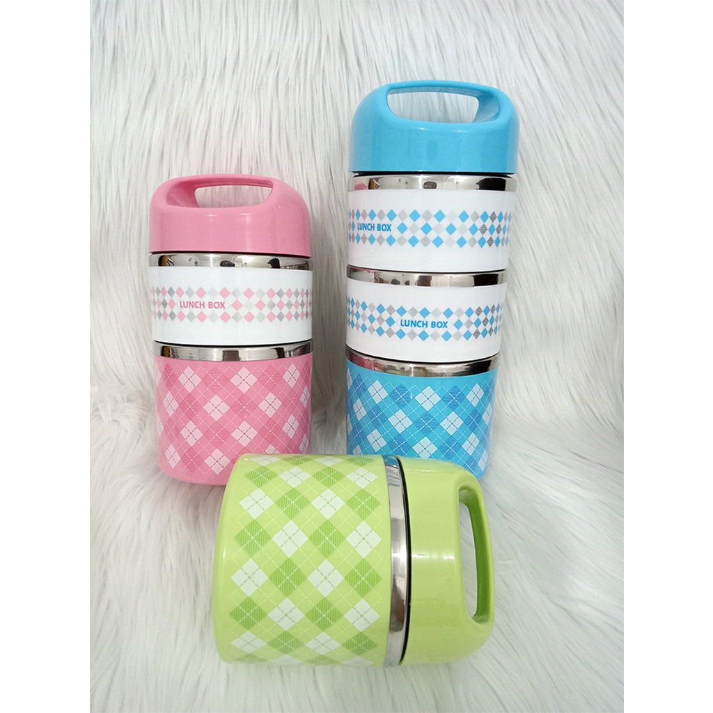 Jual RANTANG STAINLESS LUNCH BOX/ TEMPAT MAKANAN | Shopee Indonesia