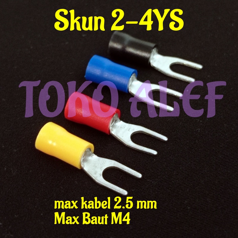 Jual 20Pcs Skun Y 2-4YS Sekun Kabel sekun | Shopee Indonesia