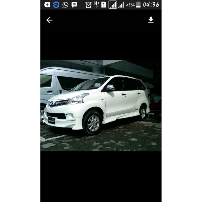 Jual BODYKIT all new avanza toms ONGKOS KIRIMNYA MURAHH BOSSKU BODIKIT ...