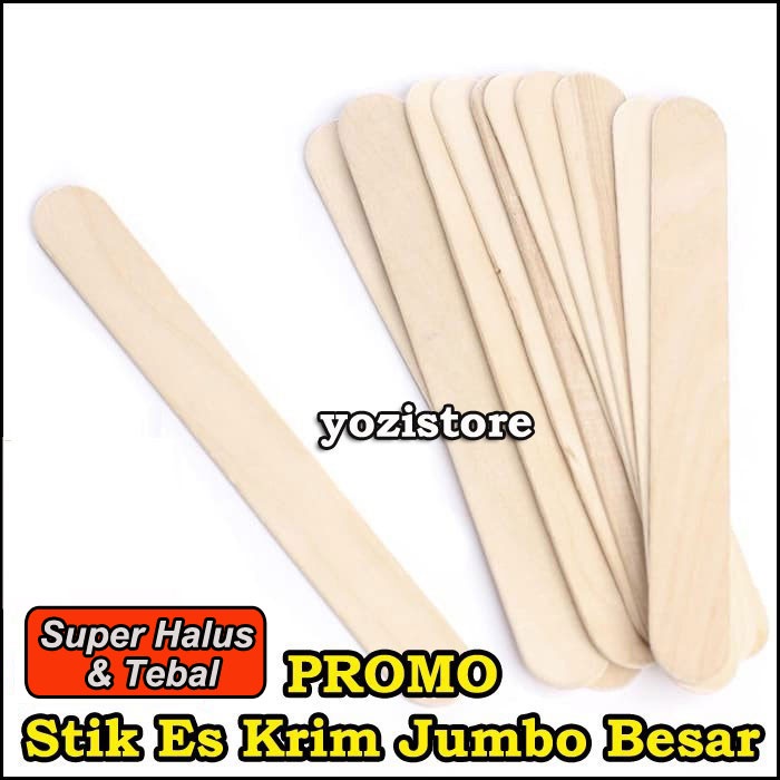 Jual Stik Es Krim Jumbo Waxing Stic Besar Lebar Kualitas Nomer 1 ...